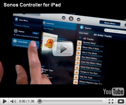 GeekTonic: Sonos Music Server Getting iPad Controller App
